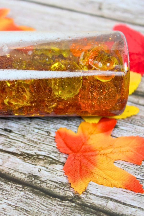 Easy Fall Sensory Bottles That Are Calming For Kids