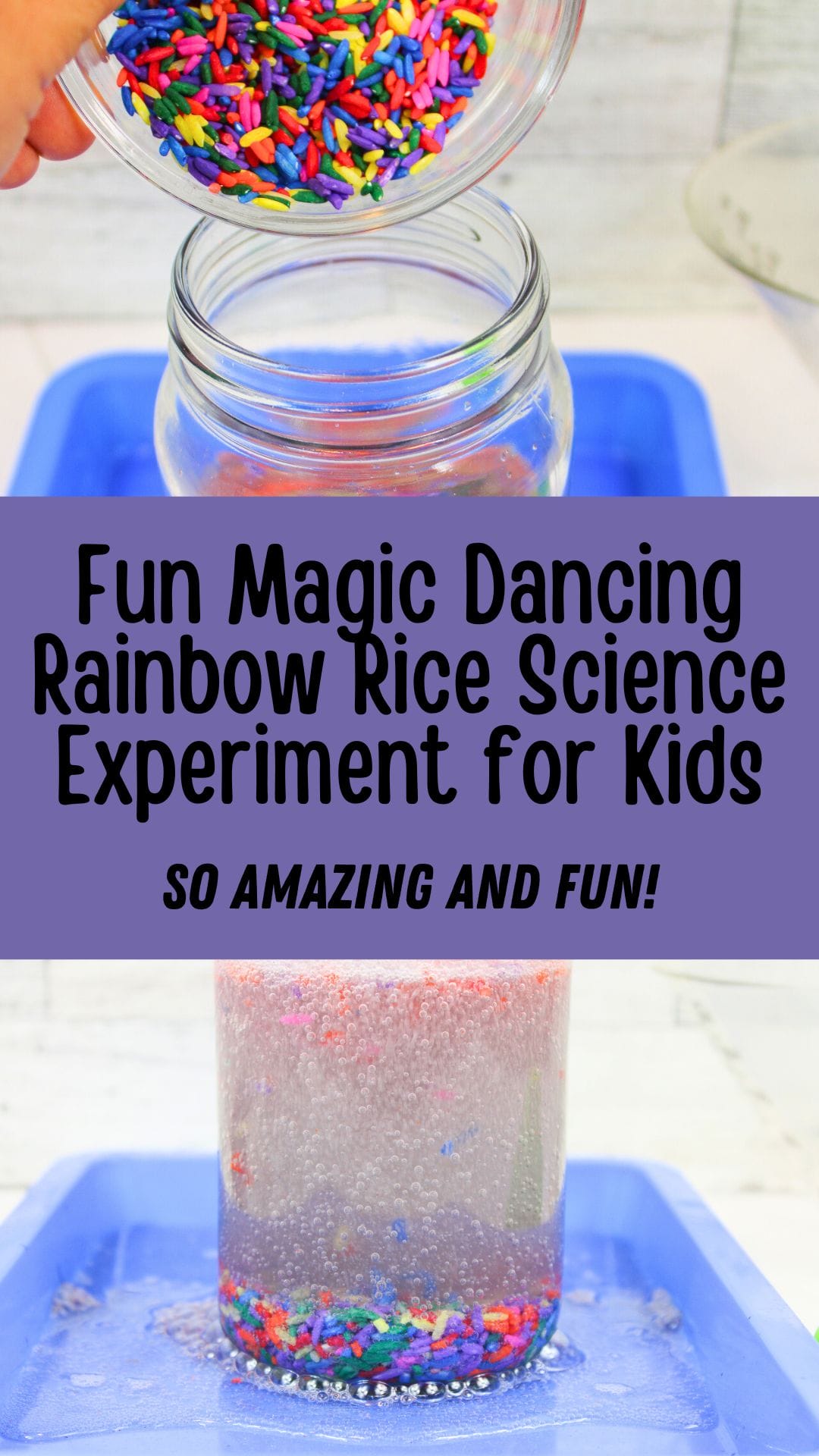 Fun Magic Dancing Rice Science Experiment for Kids
