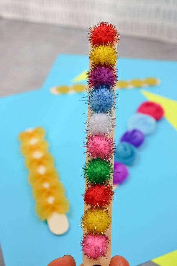 How to Make Tactile Sensory Sticks