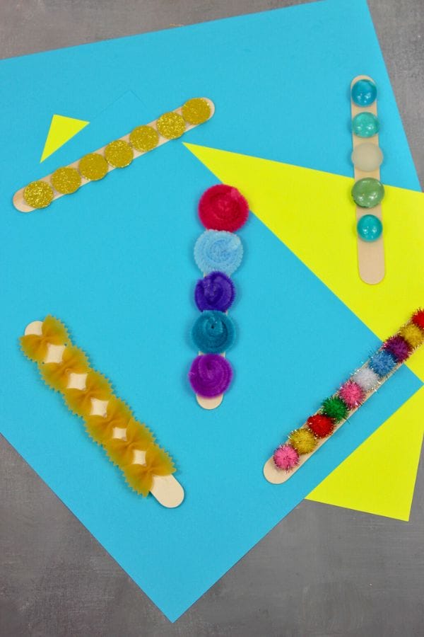 How to Make Tactile Sensory Sticks